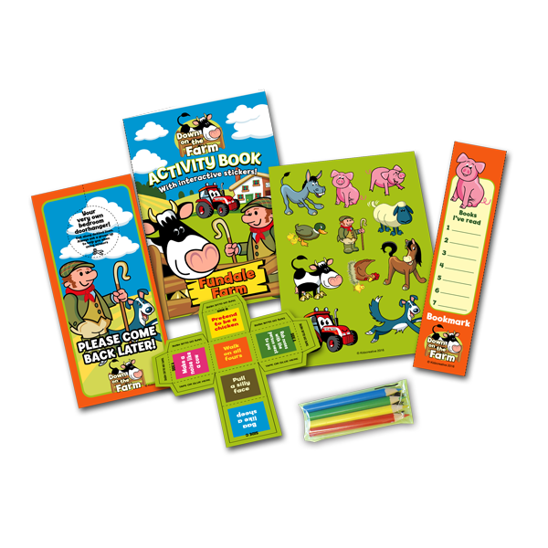 Down on the Farm – Mini Activity Pack [Box of 10] | Kidz Creative